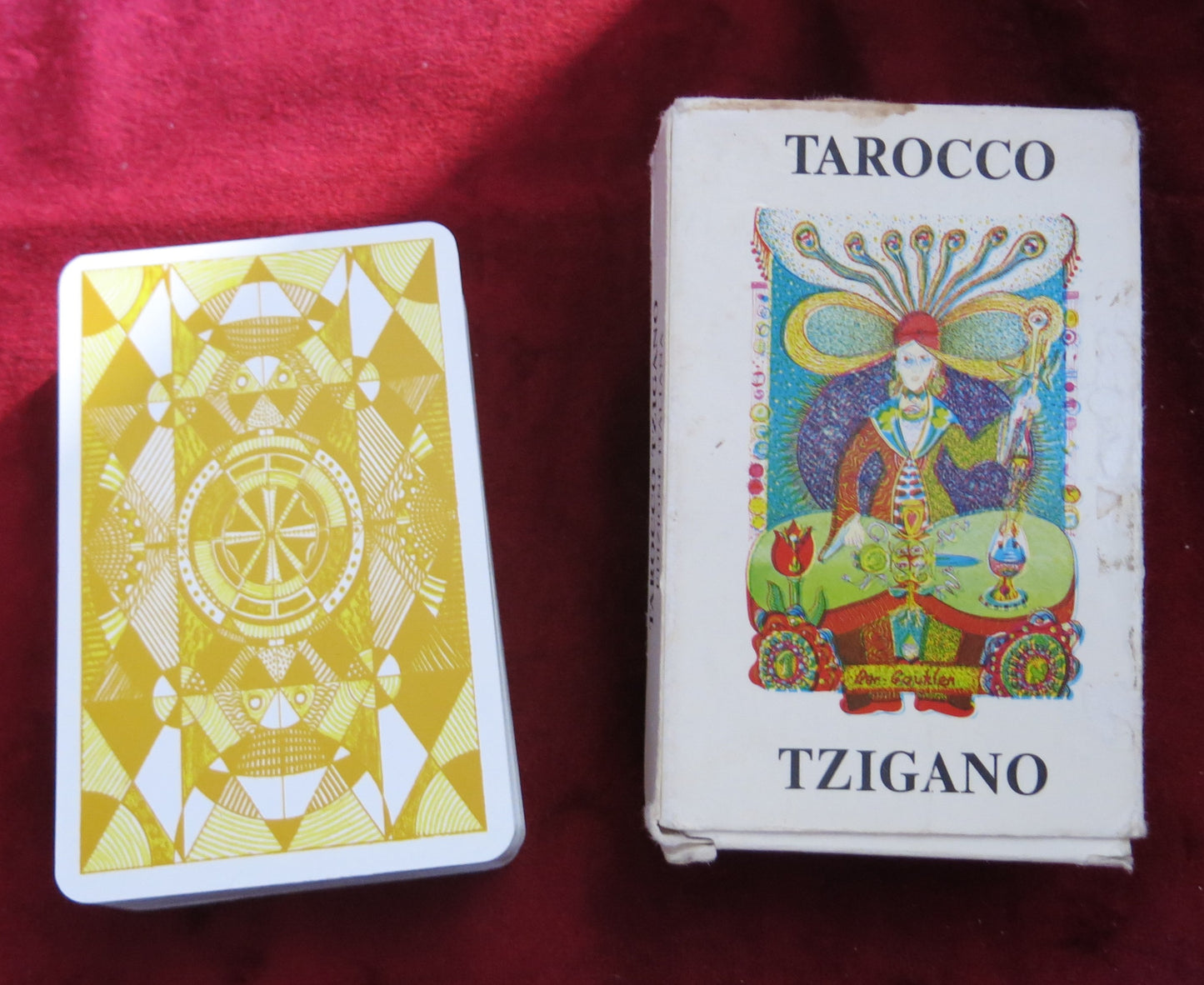 Tarocco Tzigano - Zigeuner Tarot - Gipsy Tarot Tzigane 1982 - VERY RAR ...