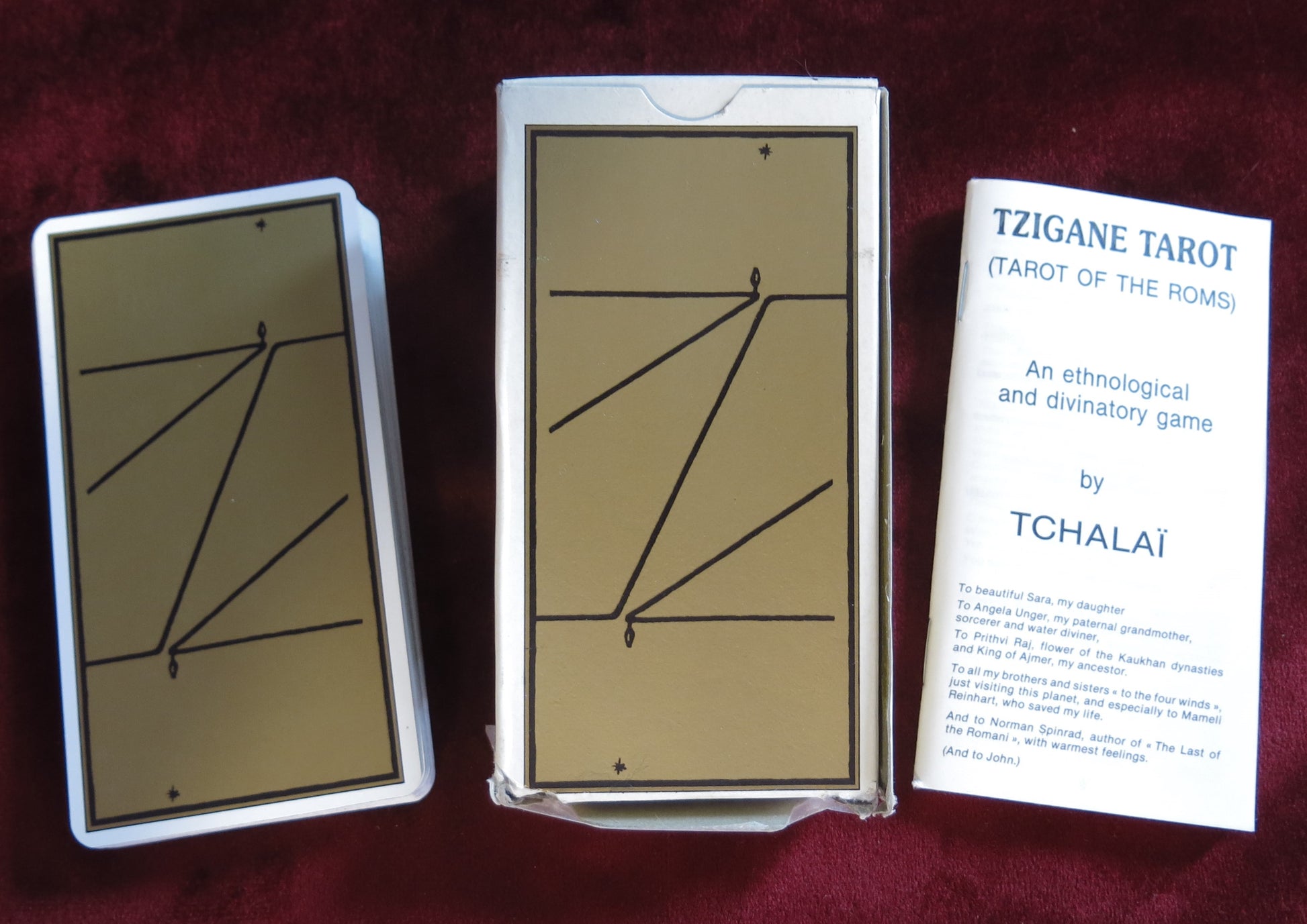 Tzigane Tarot Of The Roms 1984 VOYANCE GITANE, Hungarian Gypsies, gyps ...