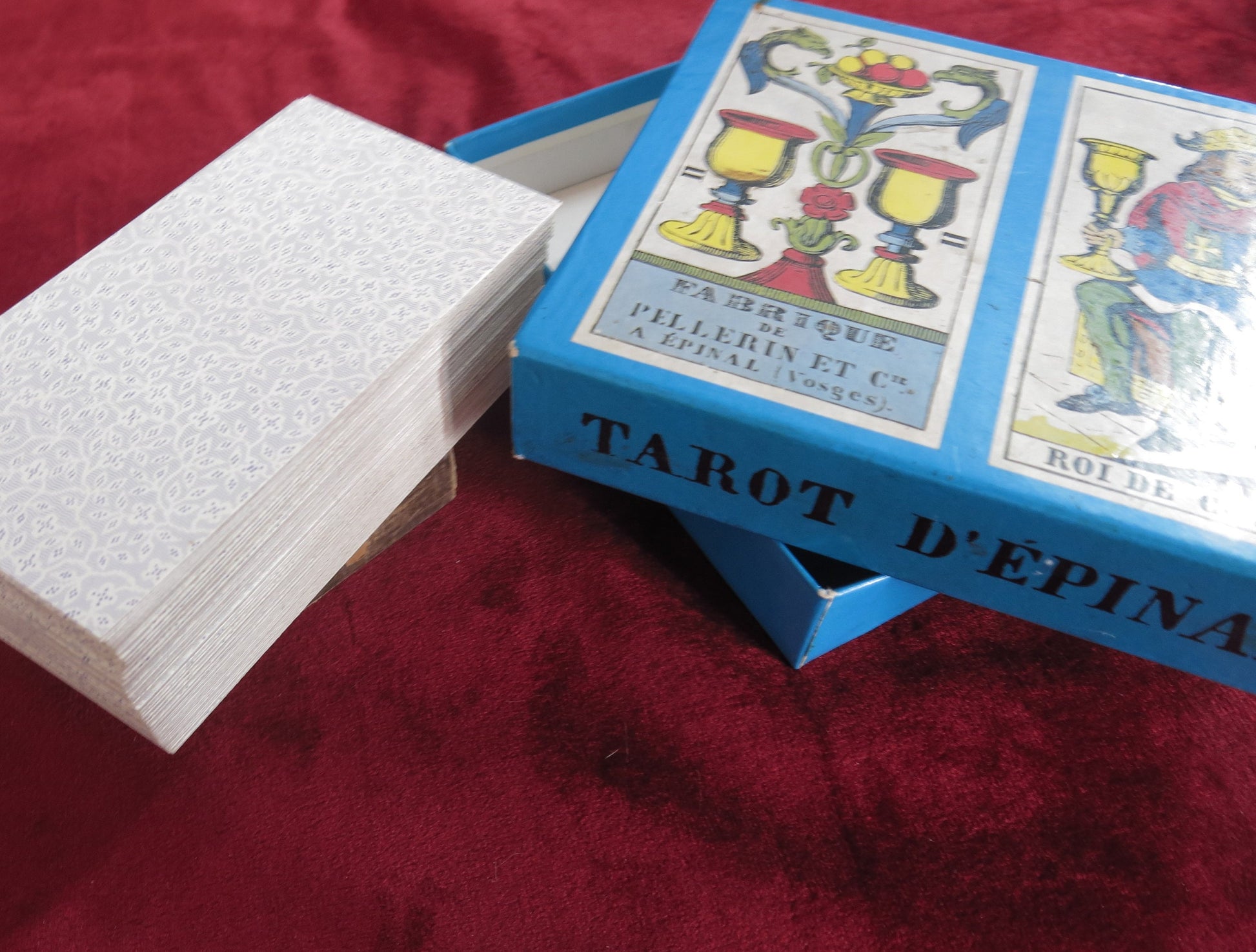 1976 Epinal tarot box set - Hard to Find Fortune telling Cards - Vinta ...