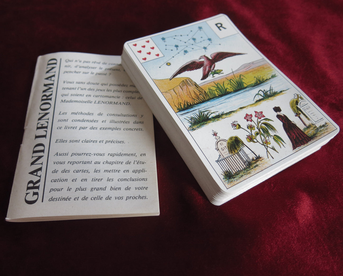 Grand Lenormand, Grimaud 1977 box set Mlle Lenormand – Antique Arcana