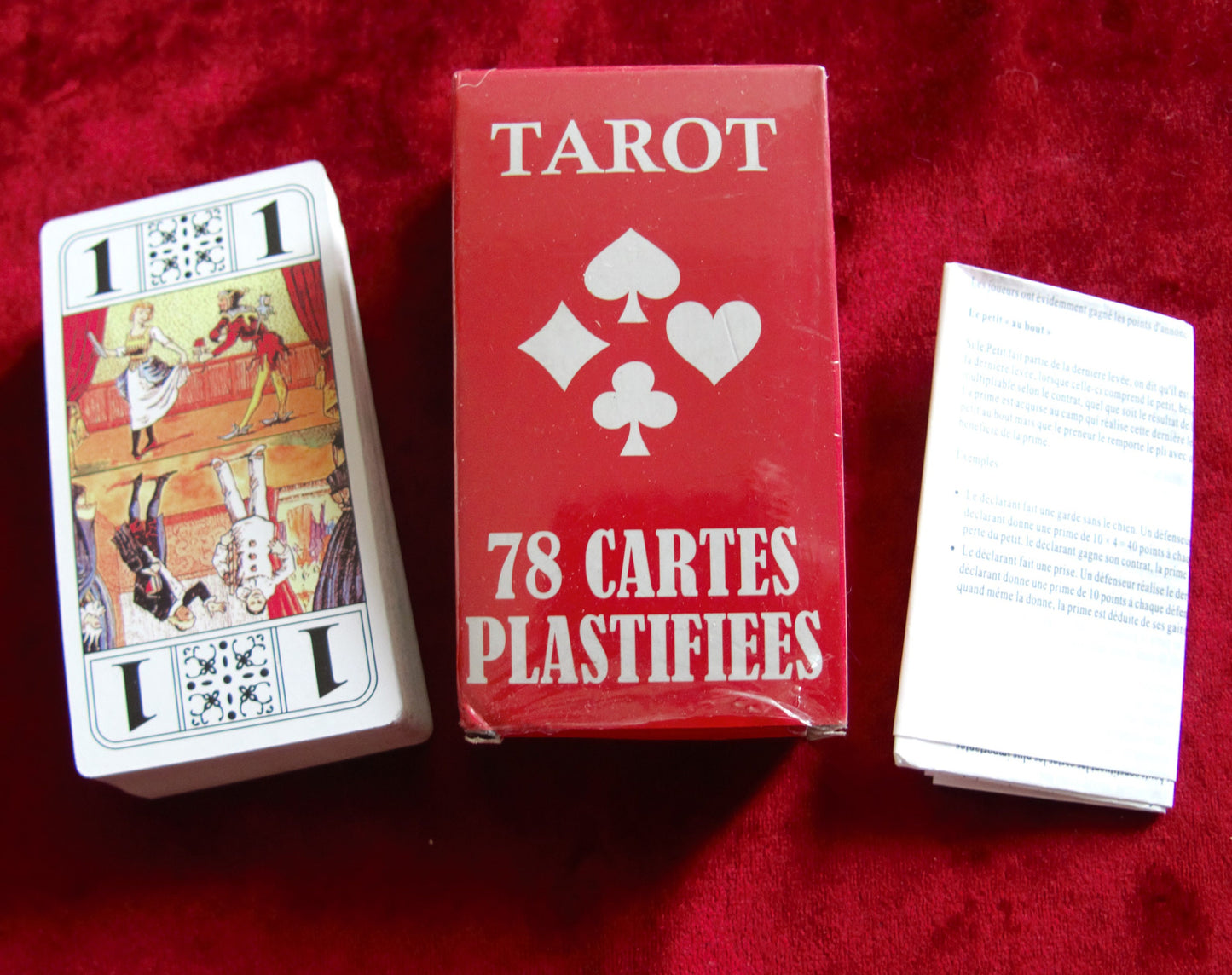 French playing tarot NEW 90s - strategy card game - old French Tarot ...